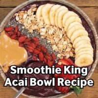 Smoothie King Acai Bowl Recipe